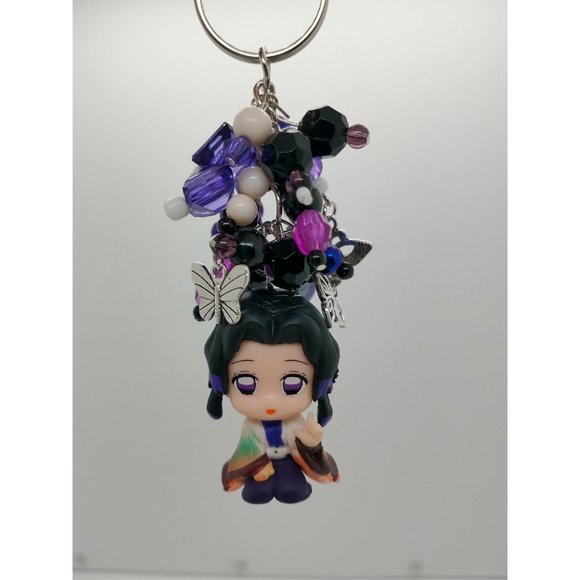 Accessories | Shinobu Kocho Keychain Demon Slayer Kny Mini Figure Purse ...